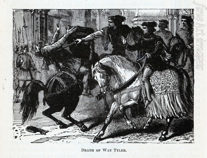 Fine Art Images - Expert search | Death of Wat Tyler